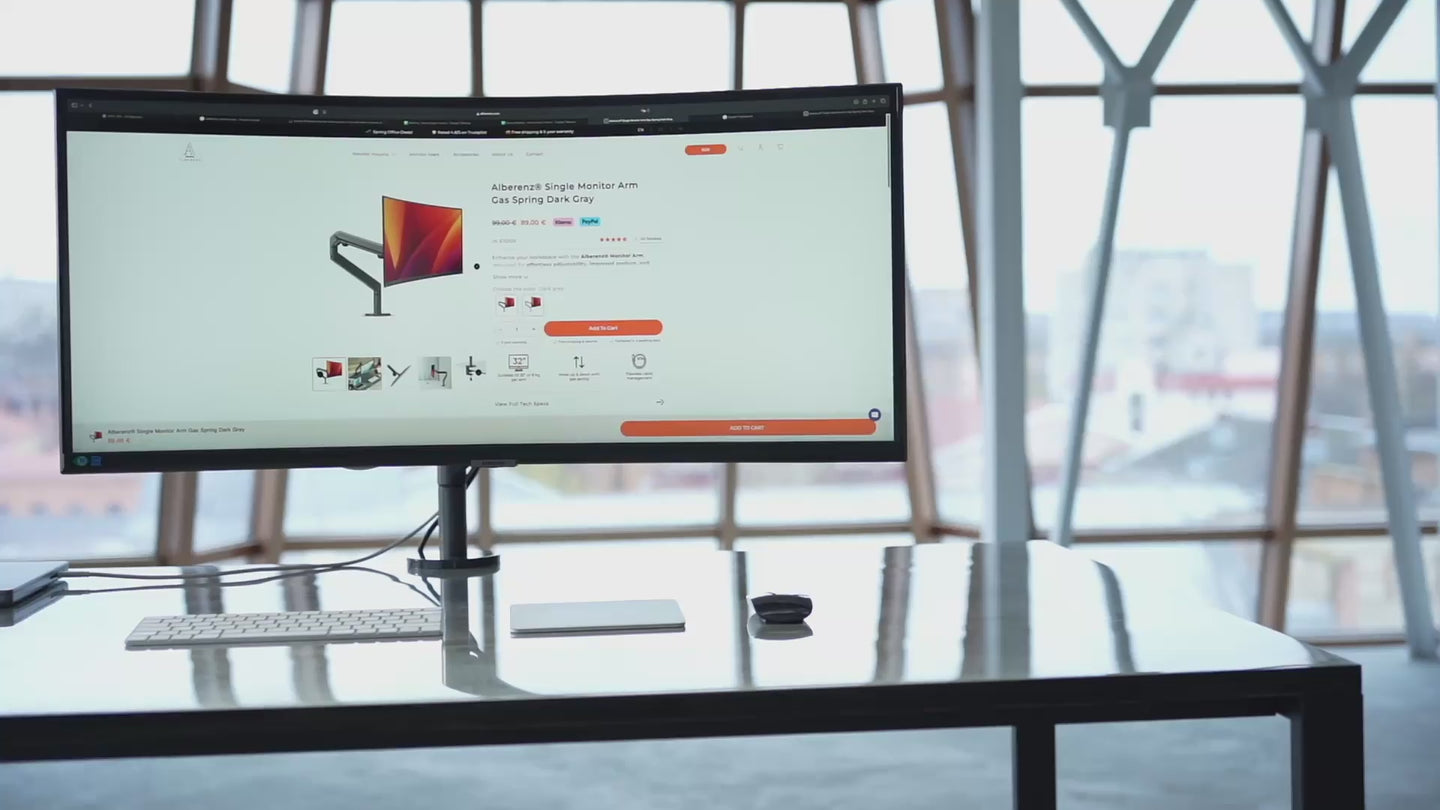 The Perfect Monitor Height Guide for Work and Gaming | Alberenz
